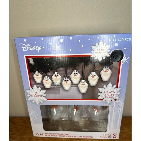 Disney | Holiday | Disney Frozen Olaf Singing Illuminated 8 Ct Musical ...